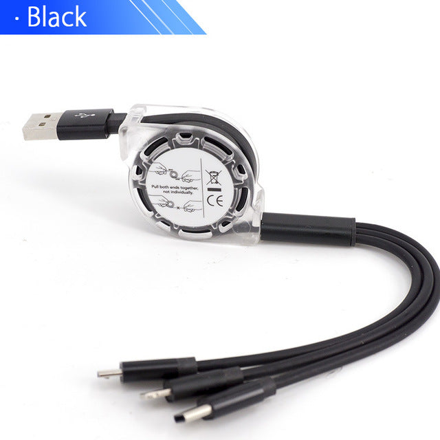 Multi USB Charging Cable 3 In 1 Type C Micro – virtualelectronicsstore.com
