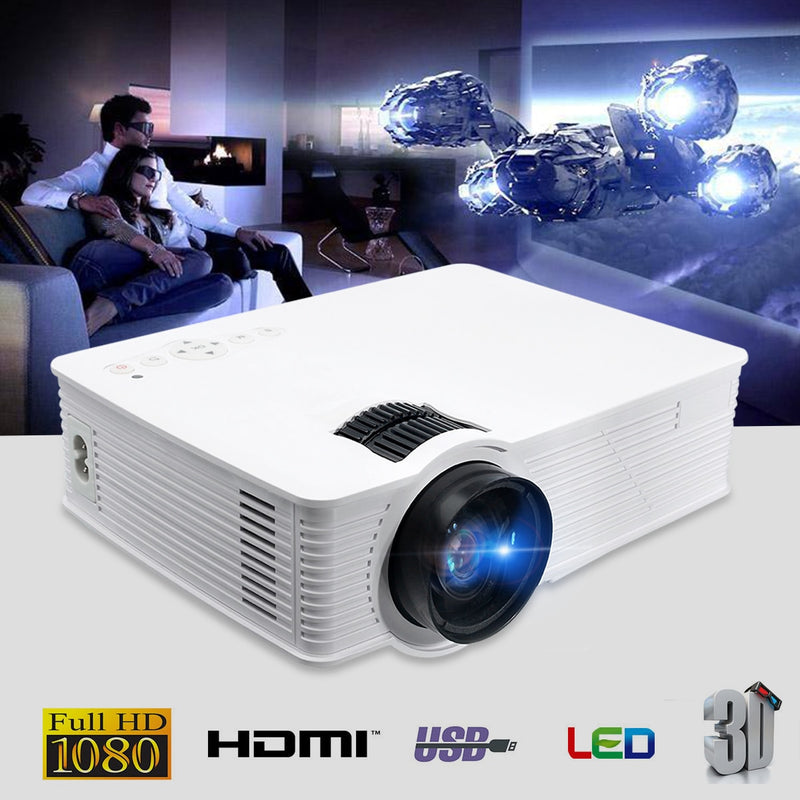 GP-9 Projector White 3000 Lumens portable Projector ...
